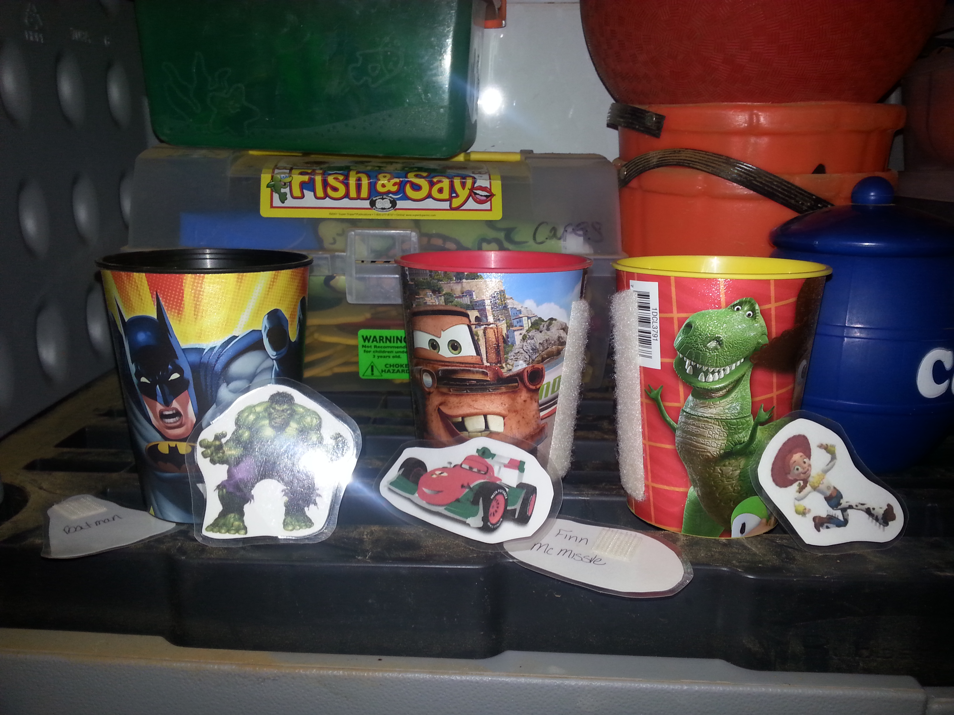 Game: Character Cups - Lessons In TR