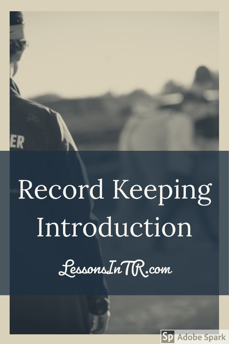 Record Keeping Introduction - Lessons In TR